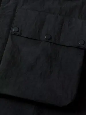 SPOONYARD V-neck Jacket With Pockets - Black
