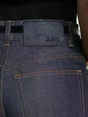 A.p.c. Logo-embroidered Jeans