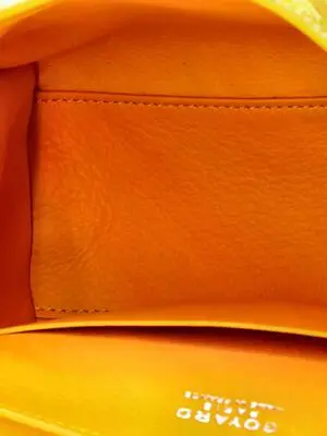 Goyard Saigon Top Handle Mini Shoulder Bag - Orange