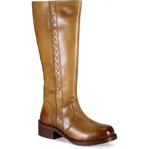 DIBA TRUE Leather Tall Riding Boot - Tan