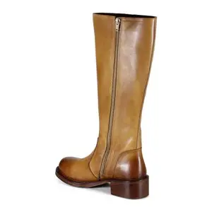 DIBA TRUE Leather Tall Riding Boot - Tan
