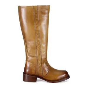 DIBA TRUE Leather Tall Riding Boot - Tan