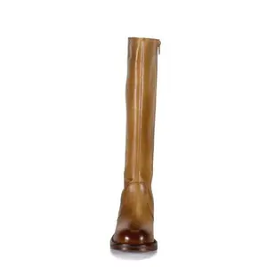 DIBA TRUE Leather Tall Riding Boot - Tan
