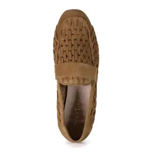 DIBA TRUE Age Less Woven Suede Loafer