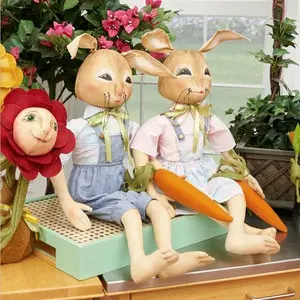 GALLERIE II Palma Bunny Easter Joe Spencer Gathered Traditions Figurine