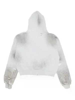 VALE FOREVER Zip-up Printed Hoodie