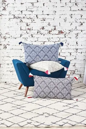 C&F HOME Lottie Pillow - Blue