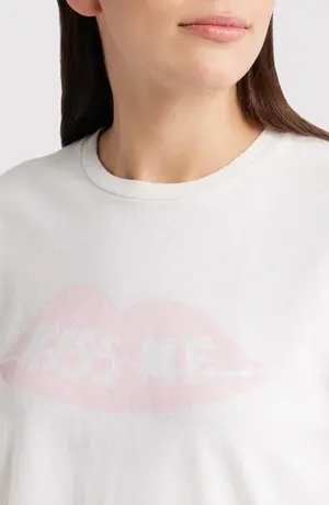 RE/DONE 50s Kiss Me Boxy Graphic T-shirt