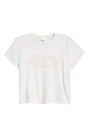RE/DONE 50s Kiss Me Boxy Graphic T-shirt