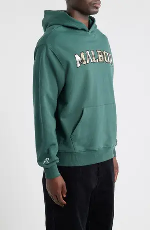 MALBON Fesque Preston Hoodie - Hunter Green