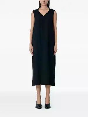 LIMI FEU V-neck Knitted Midi Dress