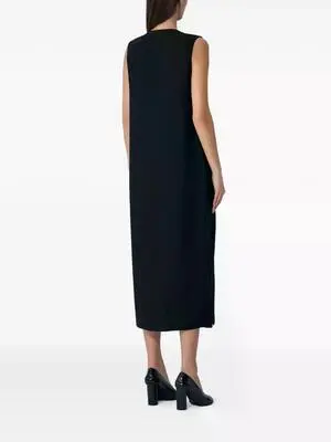 LIMI FEU V-neck Knitted Midi Dress