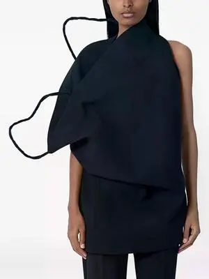 Issey Miyake Open-back Sleeveless Top