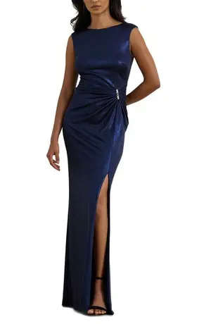 Ralph Lauren Draped Evening Dresses