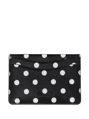 GANNI Polka-dot Card Holder