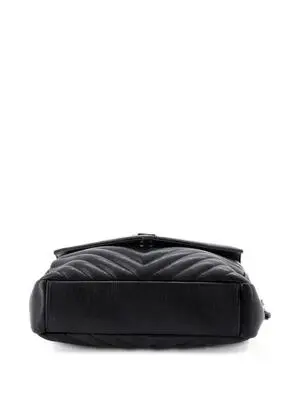 Saint Laurent Monogram College Medium Crossbody Bag - Black