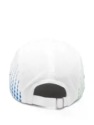 Casablanca Logo-appliqué Patterned Baseball Cap