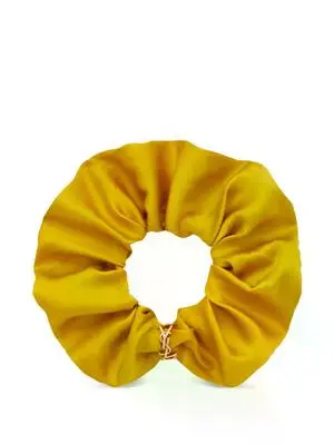 Saint Laurent Cassandre Ring Scrunchie - Yellow