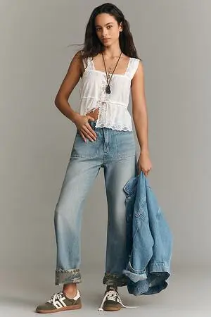 RE/DONE Rewind High-rise Relaxed Jeans - Thunderstruck