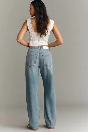 RE/DONE Rewind High-rise Relaxed Jeans - Thunderstruck