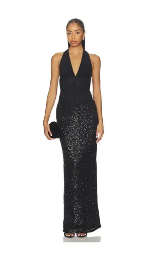 Halter Neck Evening Gowns