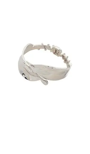 LOVERS AND FRIENDS Bethany Metallic Cuff - Silver