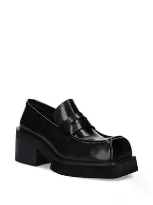 Jeffrey Campbell Square-toe Block Heel Pumps