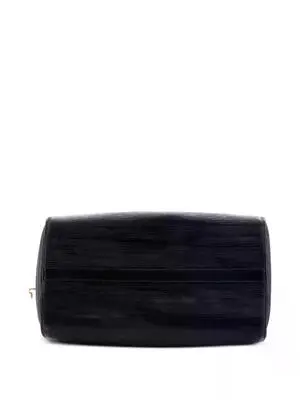 LOUIS VUITTON Speedy Handbag Epi Leather 30 - Black