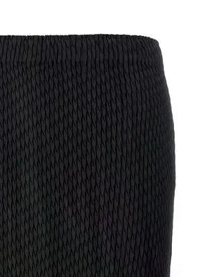 Issey Miyake Side-split Pleated Skirt