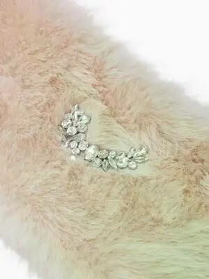 Liu Jo Bejewelled Stole - Neutrals