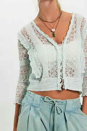 Free People Cropped Cardigans For Women
