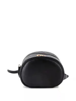 Gucci Gg Marmont Vanity Matelasse Leather Mini Backpack - Black