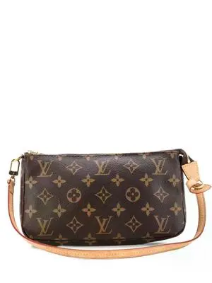 LOUIS VUITTON Pochette Accessoires Nm Monogram Clutch - Brown
