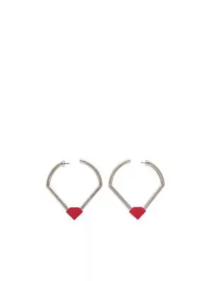 Etro Geometric Hoop Earrings