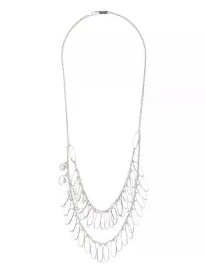 Isabel Marant Layered Pendant Necklace - Silver