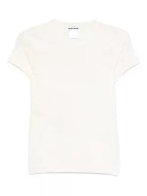 Dkny Logo-jacquard T-shirt - Neutrals