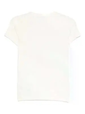 Dkny Logo-jacquard T-shirt - Neutrals