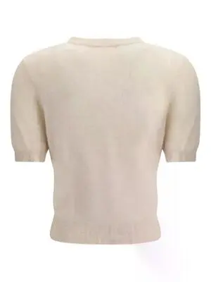 LISA YANG Cashmere Button Cardigan - Neutrals