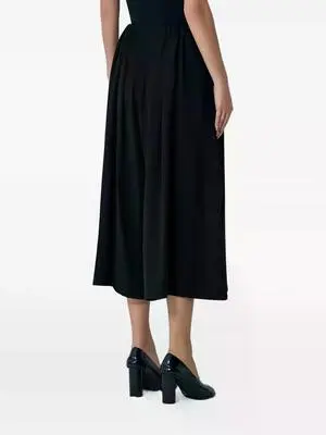LIMI FEU Pleated Cropped Palazzo Pants