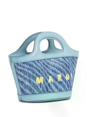 Marni Logo-embroidered Tote Bag