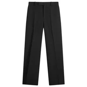 JIL SANDER Relaxed Fit Tailored Trouser - Black