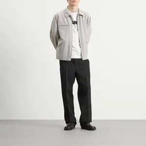 JIL SANDER Relaxed Fit Tailored Trouser - Black