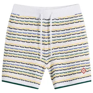 Casablanca Tuck Stitch Shorts - Multi