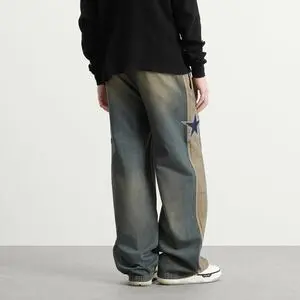 Amiri Sport Denim Track Pants