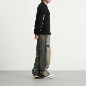 Amiri Sport Denim Track Pants