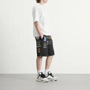 Amiri Varsity Patch Shorts