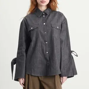 Cecilie Bahnsen Coral Denim Shirt