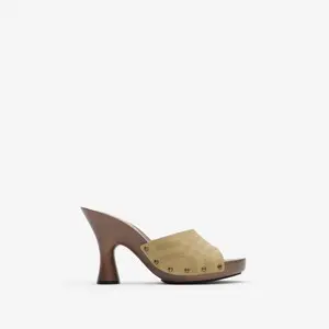 Burberry Cushioned Mules Clogs For Women
