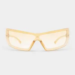 Le Specs The Bodyguard Sunglasses - Sand And Gold