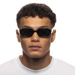 Le Specs Shebang Oval Sunglasses